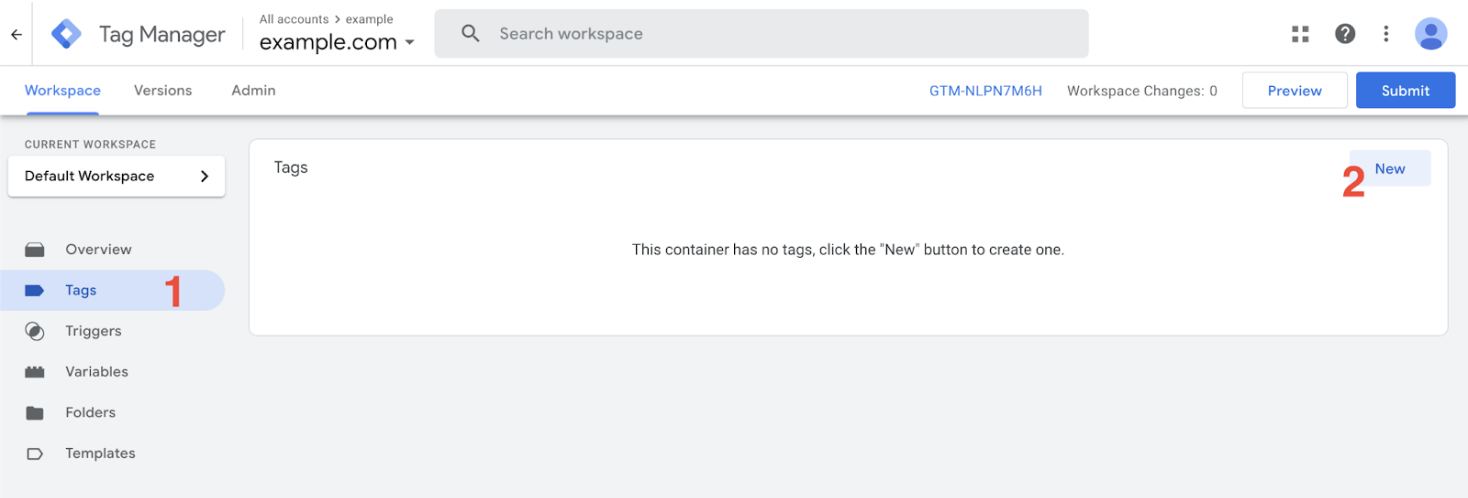 Set up conversion tracking with GTM