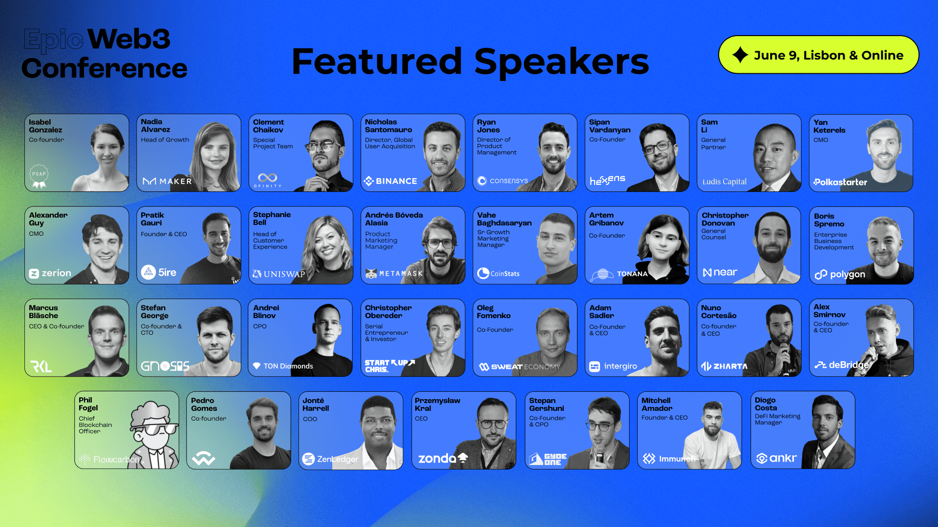 Epic WEB3 conference in Lisbon — Bitmedia Blog